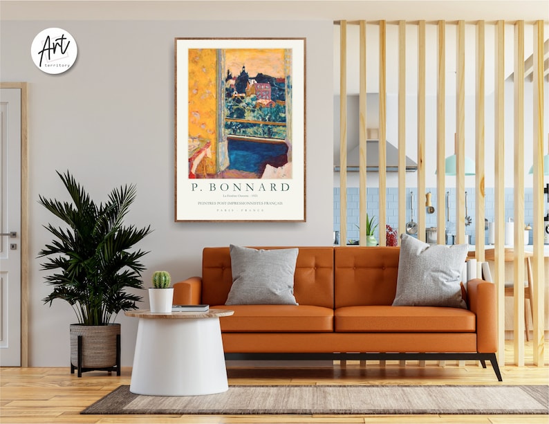 Pierre Bonnard Modern Art Print Mid Century Poster Gallery - Etsy