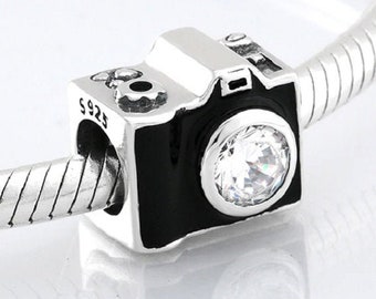 Camera Pandora Charm | Etsy