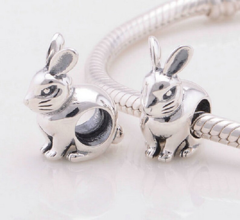 Cute Rabbit Animal European Charms Products Hand Made Charm - Etsy