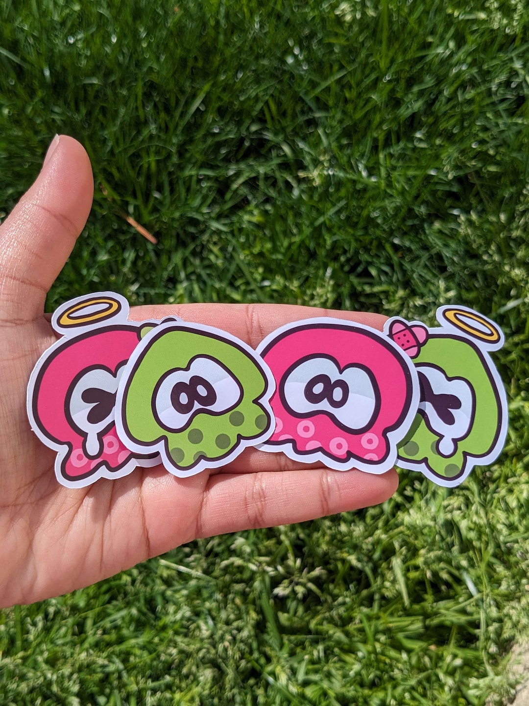 Splatoon Squid & Octo Stickers - Etsy