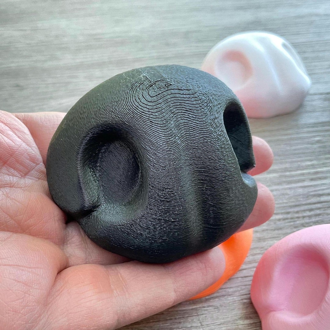 3D Printed Fursuit Ferret Nose Custom Nose for Furry Costumes & Cosplay ...