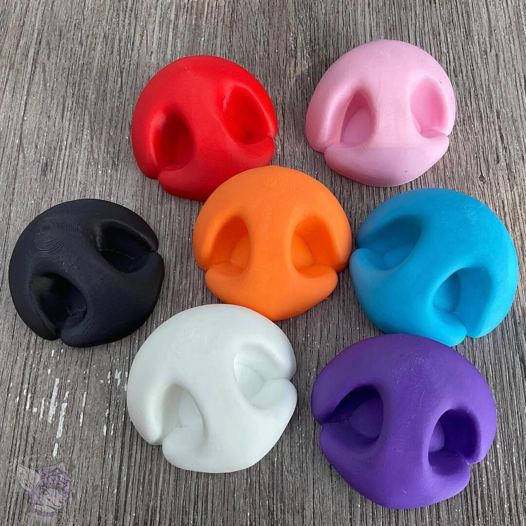 Toony Fursuit Nose 3D Printed Supplies for Cosplay, Costumes - Etsy