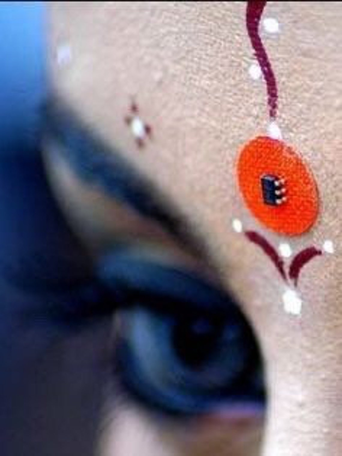 11 Colourful Liquid Bindi Bottu Thilakam paste Sindhur Pottu | Etsy