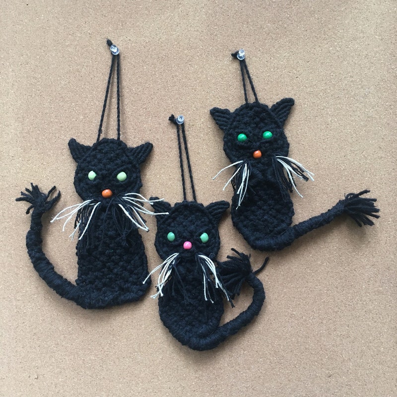 Macrame Cat Toy - Etsy