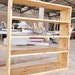 Large Natural Wood Bookshelf - Etsy