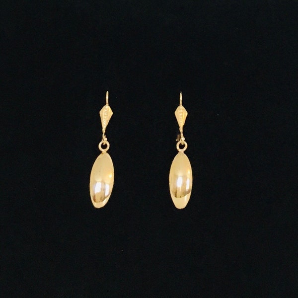 Almond Earrings - Etsy