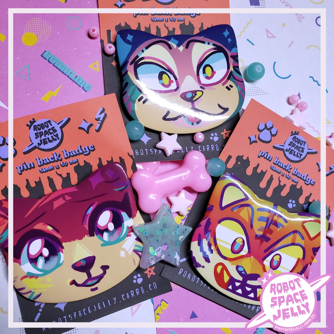 Beastars Anime Furry Badges - Etsy Australia