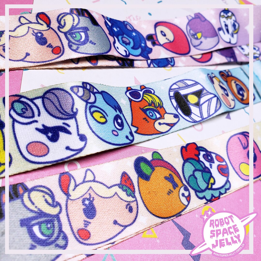 Animal Crossing New Horizons Confetti Lanyard - Etsy