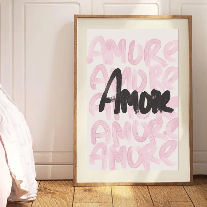 Amore Print - Etsy