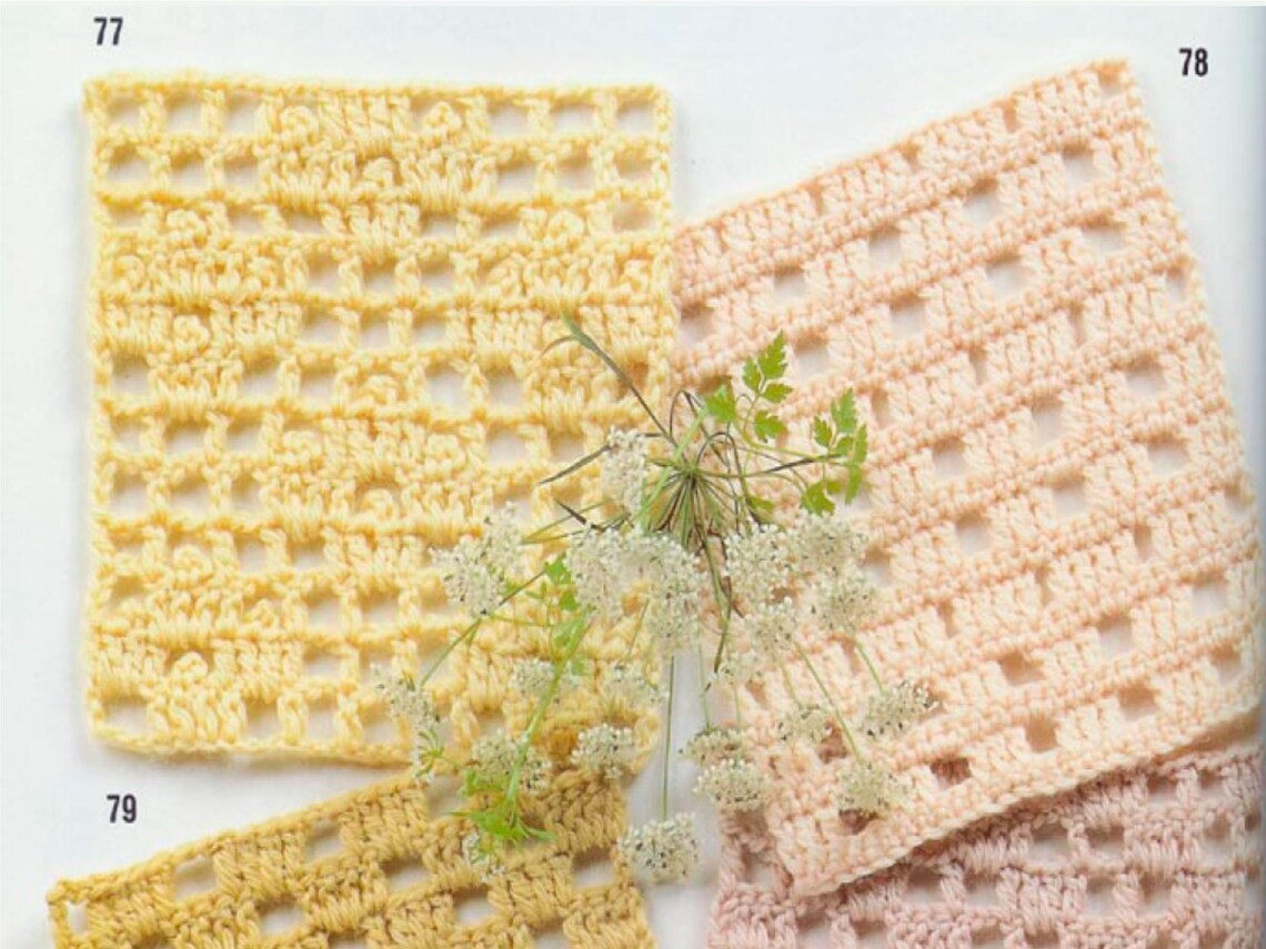 Rare Vintage 262 Pattern Japanese Crochet Book Crochet Bible - Etsy