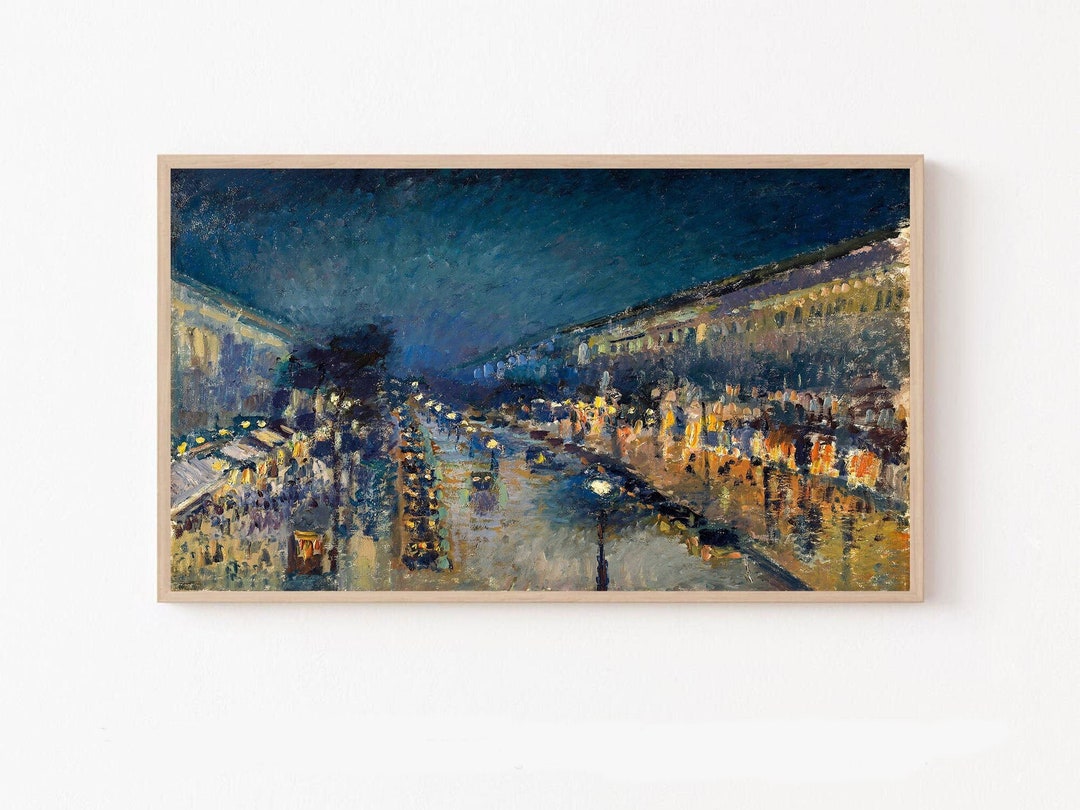 Paris TV Art Digital for Samsung Frame TV Art | Boulevard Montmartre at ...