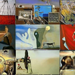 Samsung Frame TV Art 45 Salvador Dali Art Collection | High-resolution ...