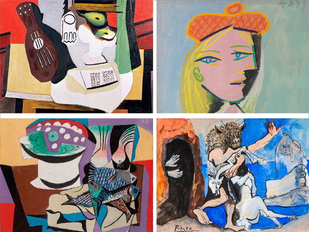 Bundle of 22 High-res Pablo Picasso Artworks for Samsung Frame TV ...