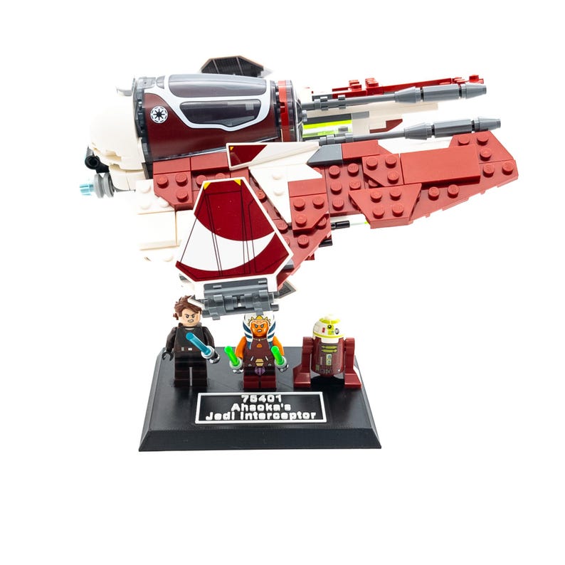 Display Stand for Lego Star Wars 75401 Ahsoka's Jedi Interceptor - Etsy