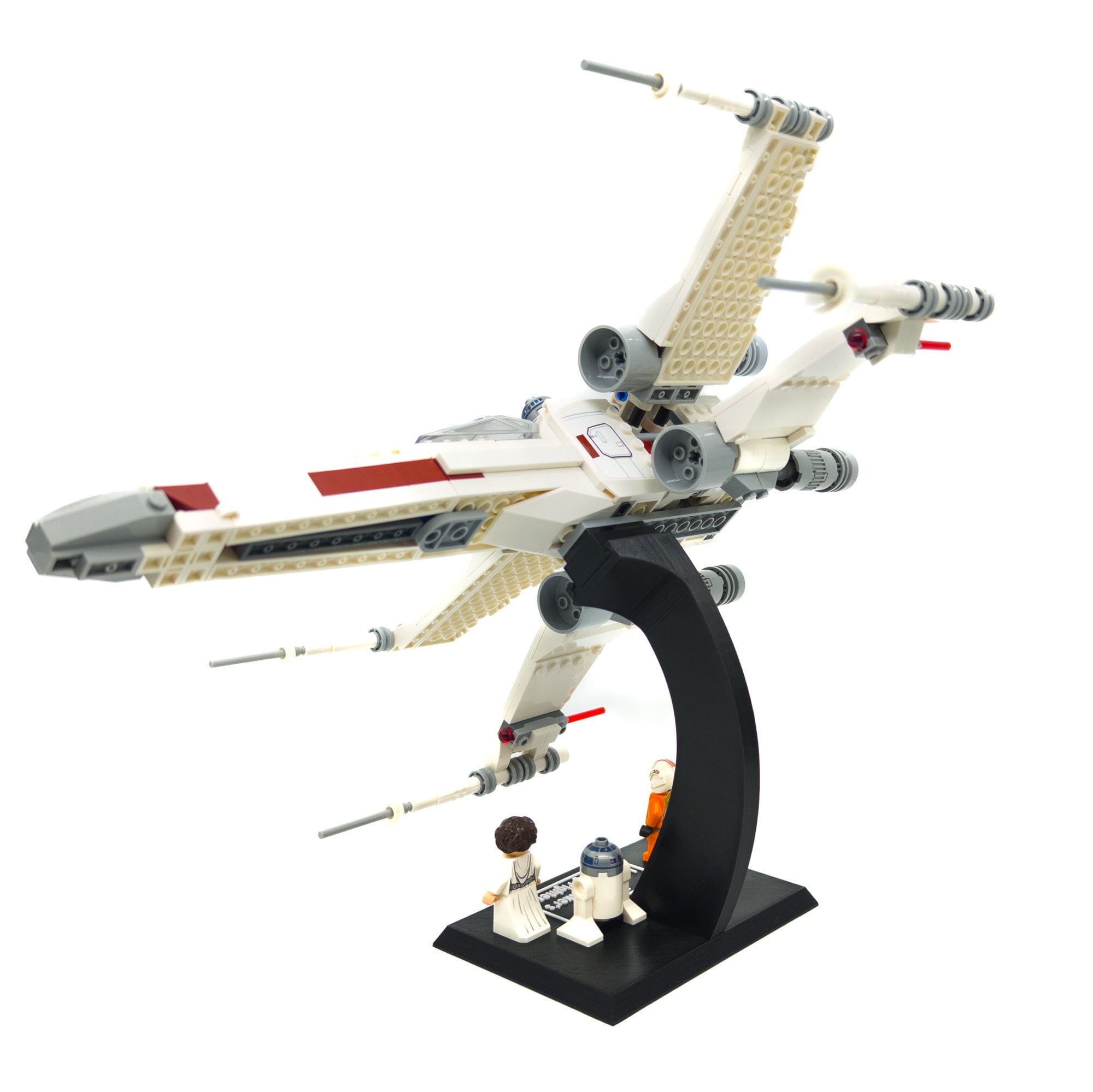 Display Stand for Lego Star Wars 75301 / 75218 / 9493 Luke Skywalker's ...