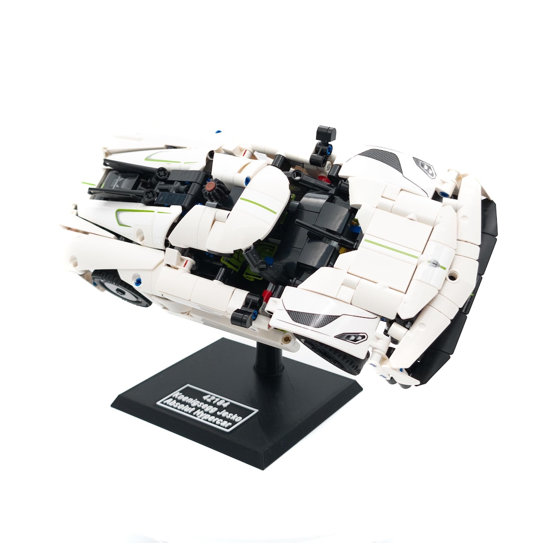 Display Stand for LEGO Technic 42184 / 42173 Koenigsegg Jesko Absolut ...