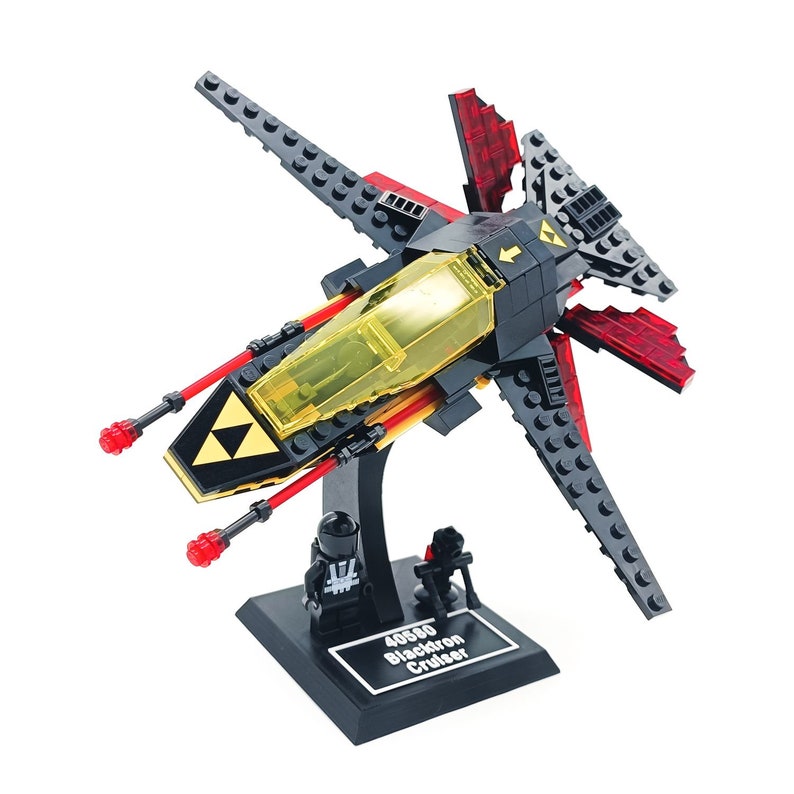 Display Stand for Lego 6894 Invader or 40580 Blacktron Cruiser - Etsy