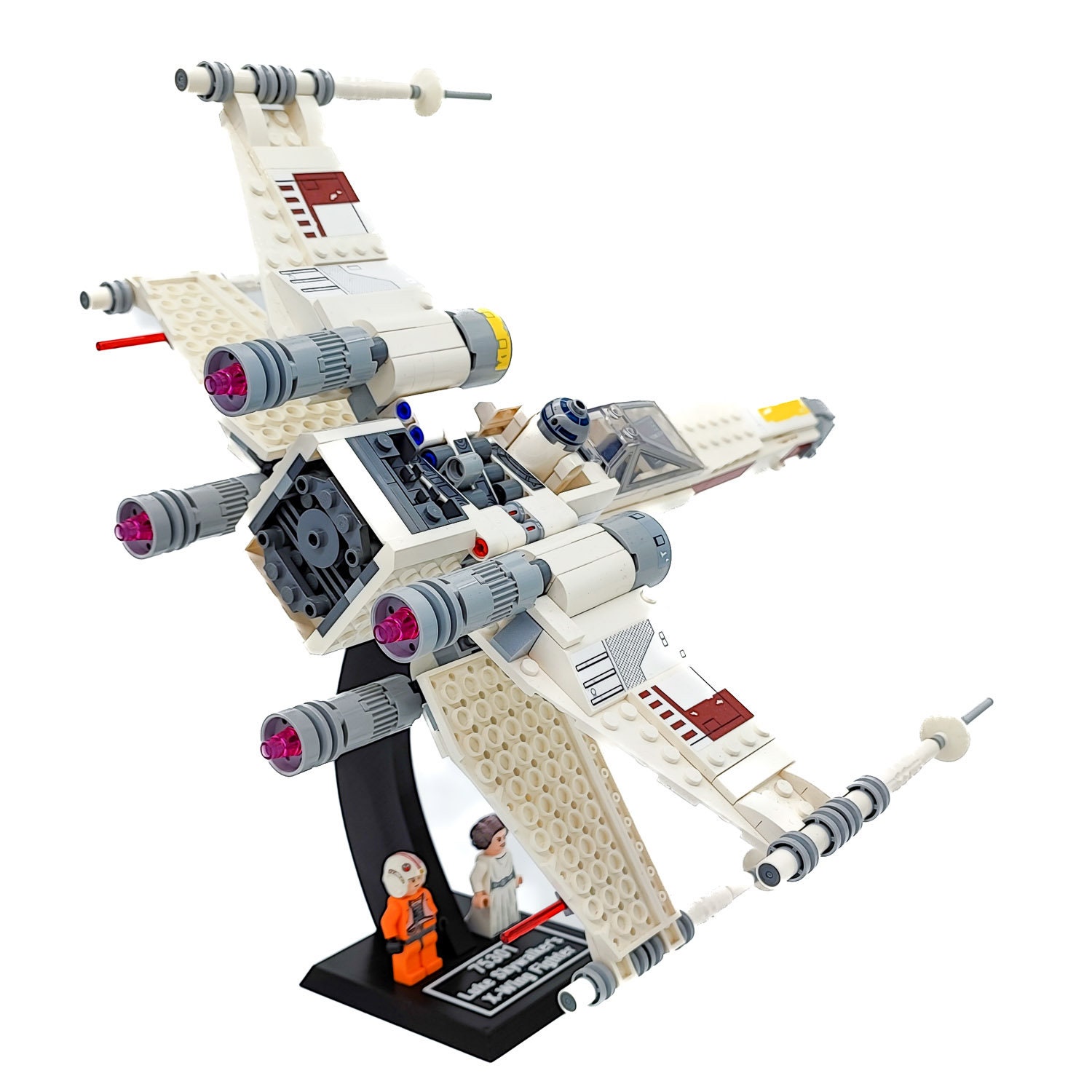 Display Stand for Lego Star Wars 75301 / 75218 / 9493 Luke Skywalker's ...