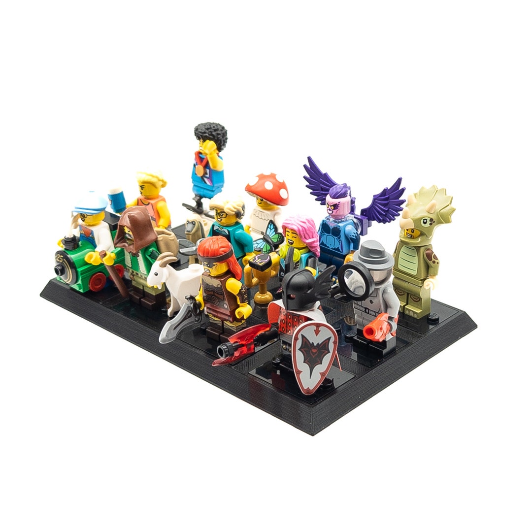 Display Stand for Lego CMF Collectible Minifigures / Dnd - for 12 ...