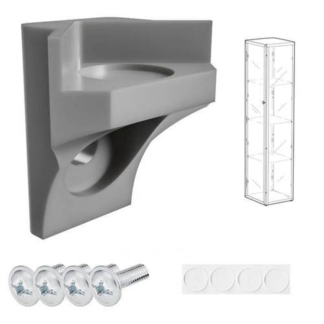 Add Extra Shelf to Your IKEA BLALIDEN Additional Shelf Adapters ...