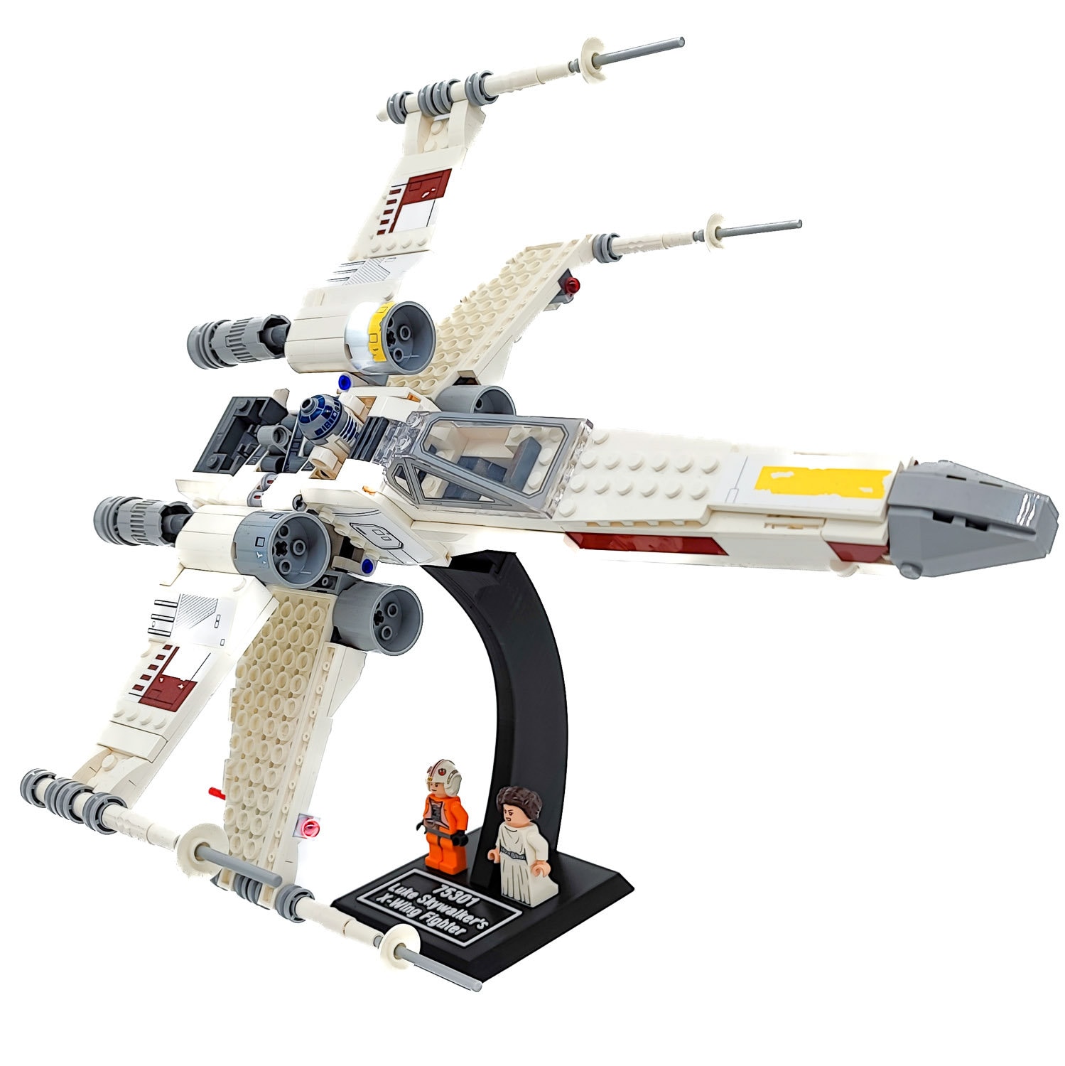 Display Stand for Lego Star Wars 75301 / 75218 / 9493 Luke Skywalker's ...