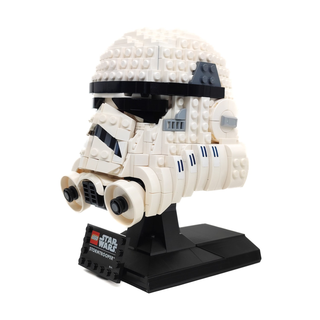 Slim Wall Hanger Bracket for LEGO Star Wars Helmets Collection 75277 ...