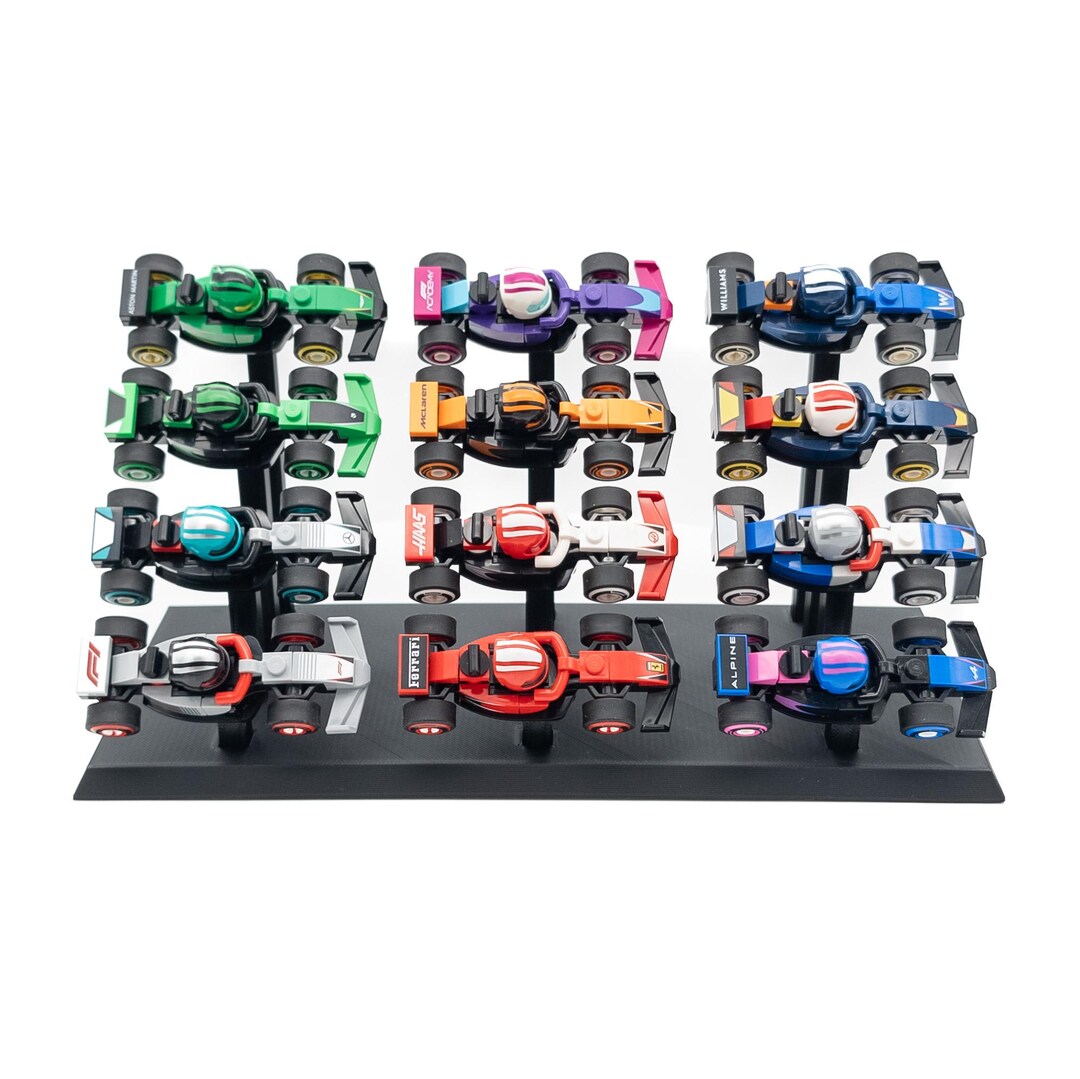 Display Stand for Lego 71049 F1 Collectible Race Car for 12 Models - Etsy