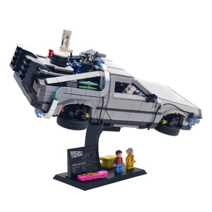 Display Stand for Lego 10300 DMC-12 Delorean Time Machine From Back to ...