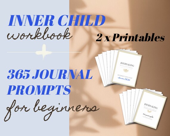 Inner Child Journal Prompts Inner Child Printable Workbook - Etsy