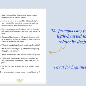 365 Journal Prompts, Reflection Journal, Daily Journal With Prompts ...