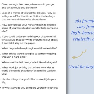 Inner Child Shadow Work Journal Prompts, 365 Journal Prompts for ...