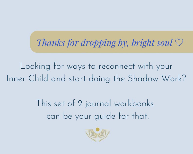 Inner Child Shadow Work Journal Journal Prompts for - Etsy