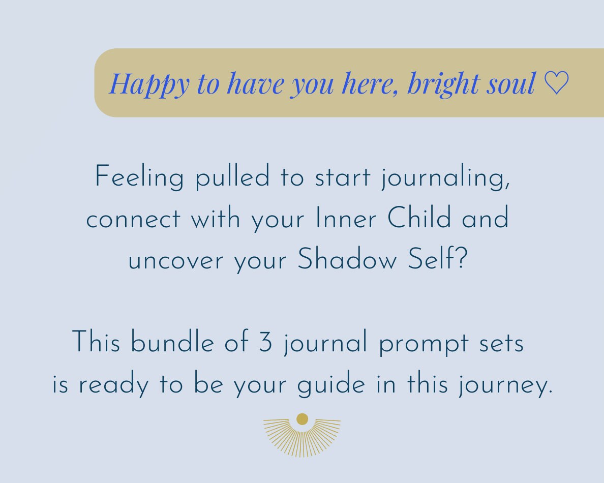 Inner Child Shadow Work Journal Prompts 365 Journal Prompts - Etsy