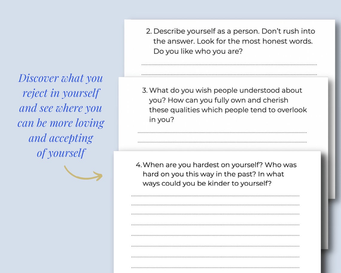 Inner Child Shadow Work Journal Prompts 365 Journal Prompts - Etsy