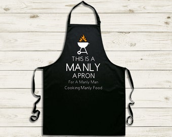Manly Apron | Etsy