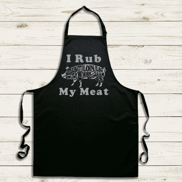 I Rub My Meat Svg - Etsy