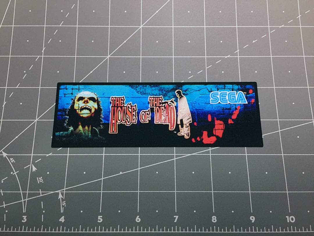 Sega House of the Dead Arcade Logo Vinyl Decal Sticker Classic 1990s ...