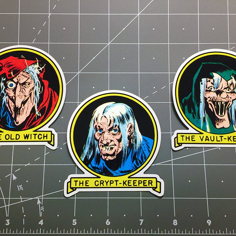 Tales From the Crypt Stickers - Etsy