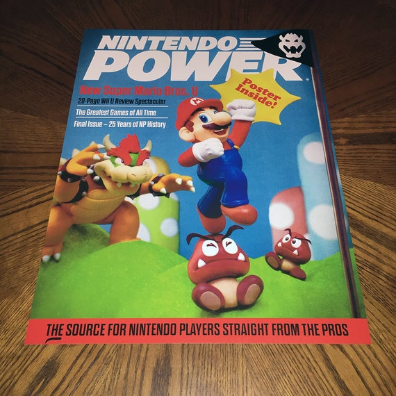 Nintendo Power Final Issue Video Game Magazine Style 24 - Etsy