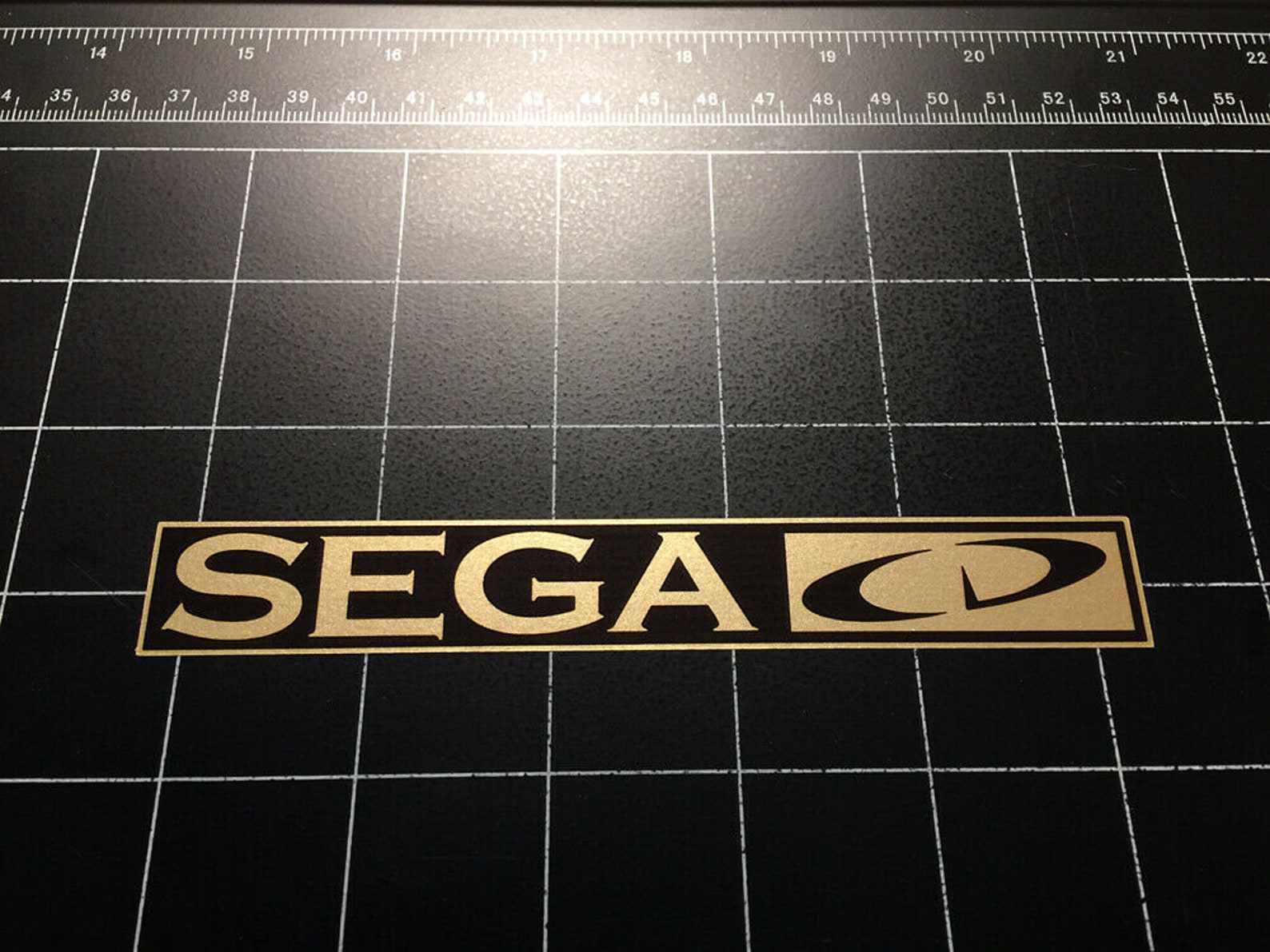 Sega CD Video Game System Console Logo Decal Sticker Retro 1990s Old ...