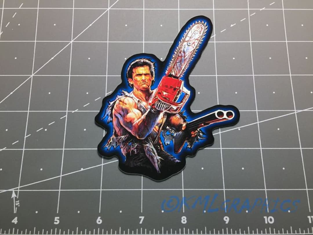 Ash Williams the Evil Dead Army of Darkness Character Art Vinyl Decal ...