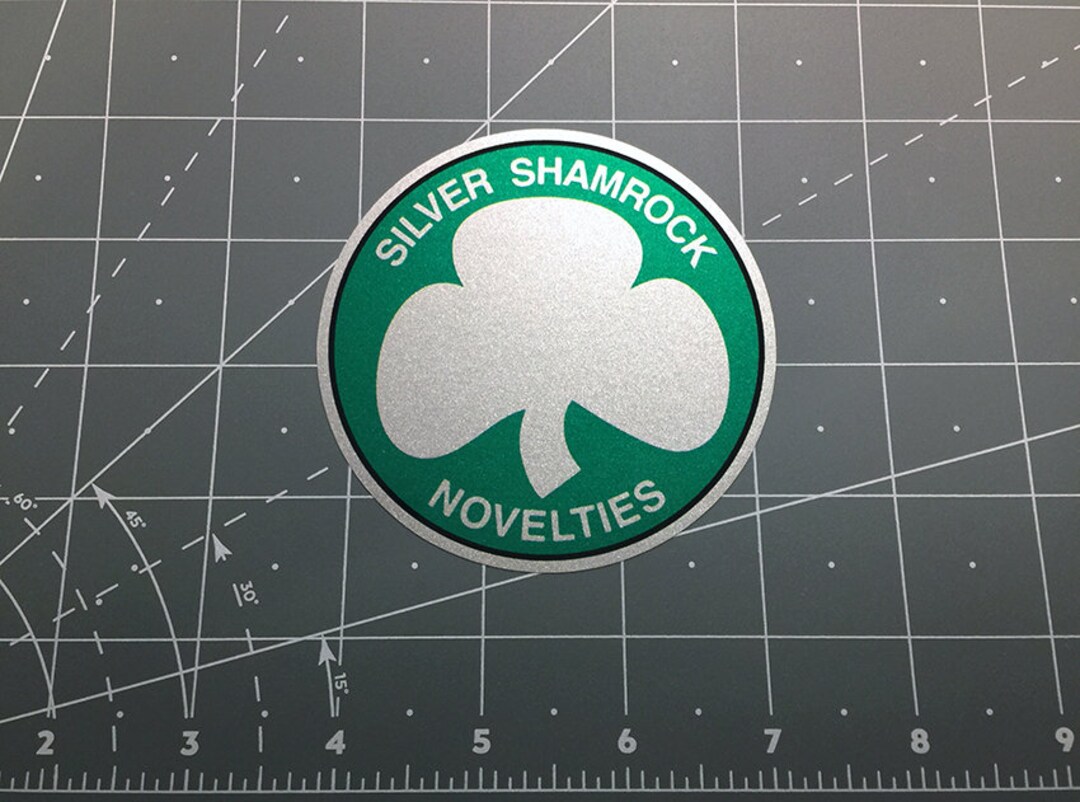 Silver Shamrock Novelties Sticker Decal Halloween III 3 Season of the ...