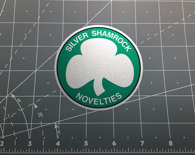 Silver Shamrock Novelties Sticker Decal Halloween III 3 Season of the ...