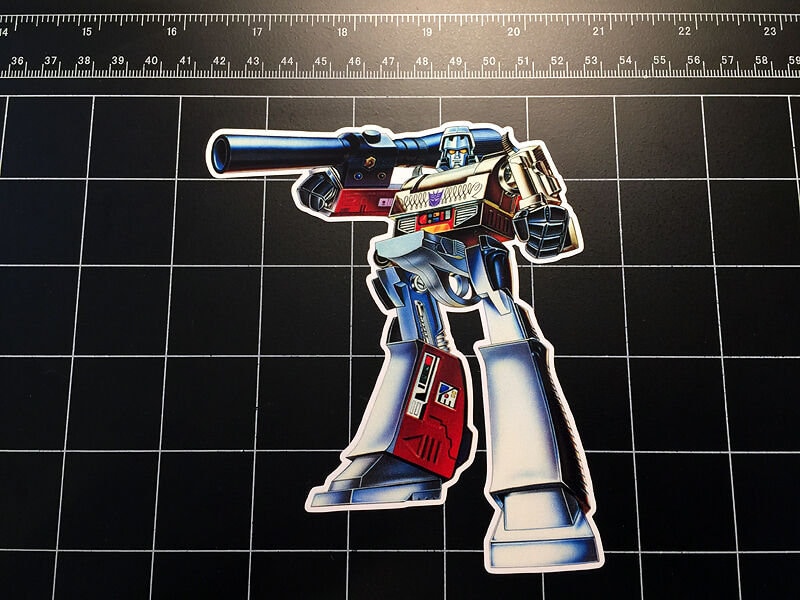 G1 Megatron Sticker - Etsy