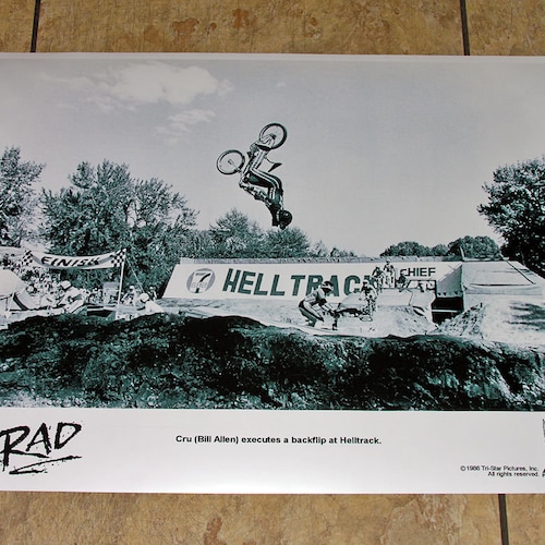 RAD 1986 Cru Jones Helltrack BMX Bike Movie Photo Art Print - Etsy