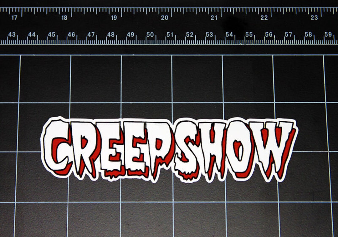 CREEPSHOW Movie Logo Vinyl Decal Sticker Halloween Comic Horror 1980s ...