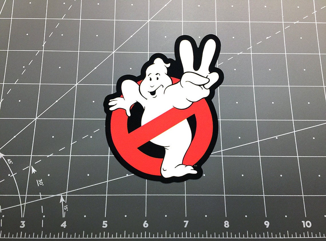 Ghostbusters 2 Movie Logo Decal Sticker 1980s Scifi Ghost - Etsy