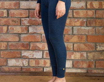 Dark Blue Yoga Pants - Etsy