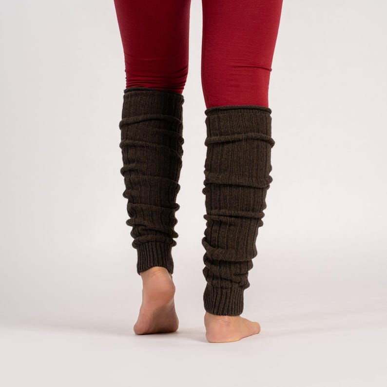 Wool Leg Warmers Ankle Warmers Womens Legwarmers Yoga Gift Wool Tights ...