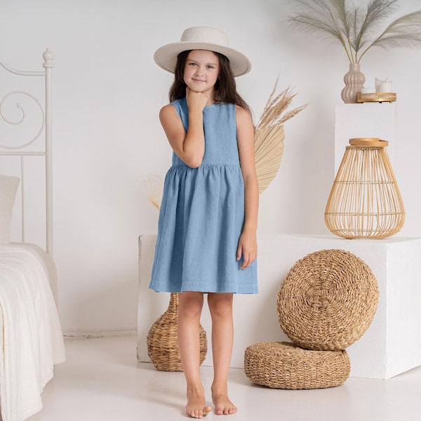 Kids Linen Dresses - Etsy
